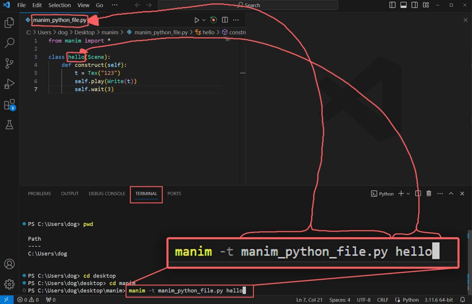 How To Export Video With Transparent Background In Manim