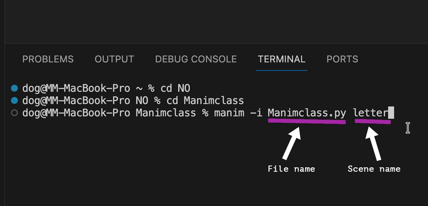 How To Export Manim Animation As